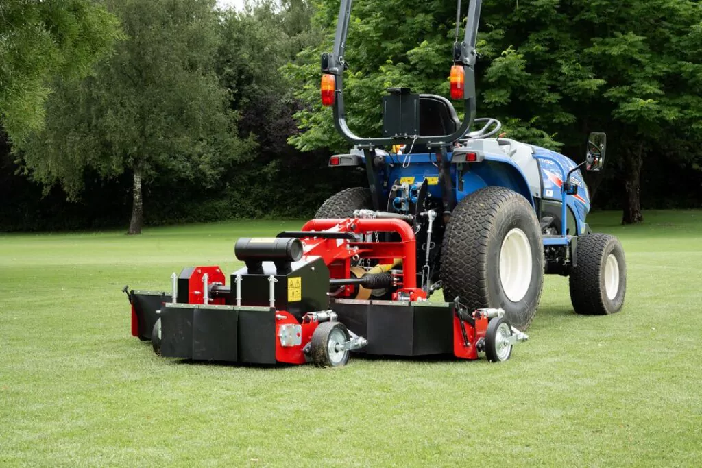 Tractor Mounted Scarifier for Hills and Bends: The Verti-Cut Flex 2000 ...